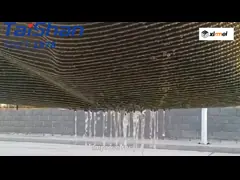 fireproof multipurpose artificial green fake grass 12000 dtex 8820 density used for outdoors sports