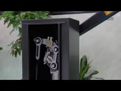 Безопасные парковочные ворота с прямой рукой 24V входное напряжение и DC бесшовный двигатель 150W