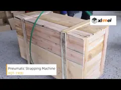 double joint pneumatic strapping tool 13mm 16mm 19mm  cotton baling pp strap packing machine