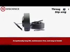 hollow shaft rotary joints  high temperature slip rings  for  new energy electroplating automation