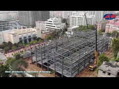 multi storey commercial building steel structure