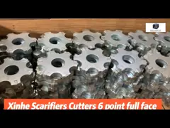 concrete scarifier scabbler floor planner sase sc10e sc12e six star tungsten carbide milling cutters