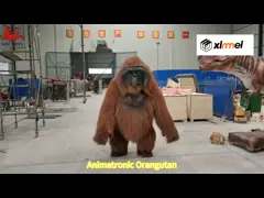adult gorilla costume realistic orangutan suit for theme park