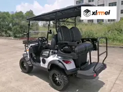 4 wheel electric golf cart 4 seats resort car ac motor electric car tour for hotel