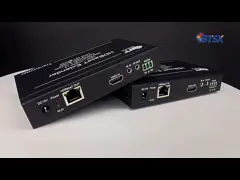 Bitvisus 4k60 Modo único industrial 20 km LC a LC KVM Transmisor receptor HDMI Extensor de fibra