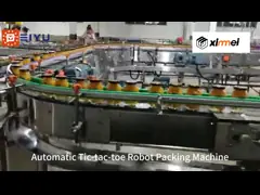 high speed auto case packing equipment tic tac toe robot packer
