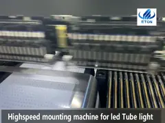middle speed smt mounting machine ht-e6t-1200 for downlight / ceiling light,streetlight