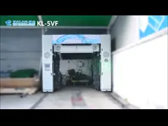 5 brushes automatic rollover car wash machine blower fixed for car