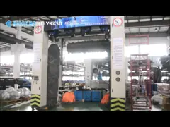 roll over 5 brushes automatic bus washing machine blower fixed kl-yk450 auto bus washer