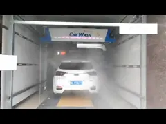 7500*3500*3200mm Metal Touch Free Automatic Car Washing Machine  AC380V 100Bar Touchless Car Wash System