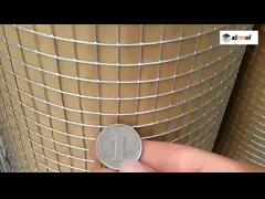 1/2''x 1/2'' stainless steel welded mesh rolls for breeding protection high strength