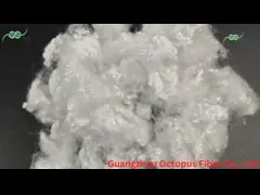 virgin medium crimp flame retardant viscose fiber 64mm for sound isolation board