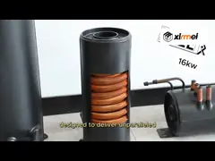 120mm Steel Shell Material Integrated Economizer Heat Exchanger For Farms RAK06-CMF-Z