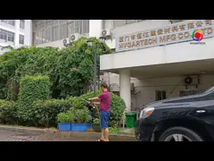 aluminum thumb control soft-rain water spray lance