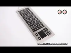 중합체 산업 컴퓨터 키보드 88 열쇠 IP67 동적인 방수 백라이트