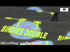 large golf tour towels magnetic custom microfiber sports golf fishing towel