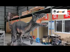 theme park realistic animatronic dinosaur indoraptor 6 meters length