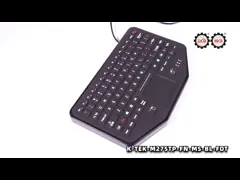 동적인 터치패드 IP65를 가진 고무 방수 어려운 실리콘 키보드