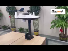-40 to 60 ° c wireless solar powered weather station with outdoor sensor