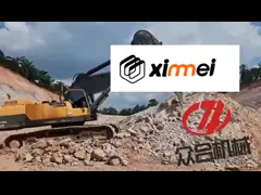 hard sand hard rock excavator rock boom for mining work for cat jcb komatsu