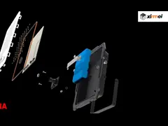 SMD2835 Lumières pour jardin avec télécommande 100w 200w 300w 400w