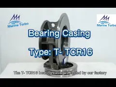 t- man turbocharger / t- tcr16 turbo bearing housing for marine propulsion engines