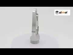 Parti di guinzaglio pieghevole in alluminio stampate CNC OEM di precisione per biciclette e scooter pieghevoli