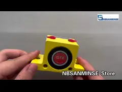 GT 1/8食糧および製薬産業の球のタイプのための1/4の空気のタービン バイブレーターの空気バイブレーターの低圧