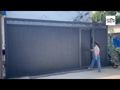 iso9001 driveway aluminum gate for automation customizable size and design requirements