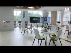 modern style office furniture table with white countertop and sturdy metal steel legs