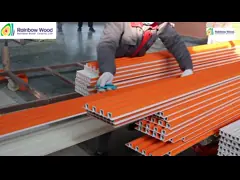 hôtels résidentiels wpc décoration intérieure en bois grandes panneaux de mur decorativos wpc panneaux de mur acanalados