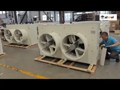 industrial efficient evaporative air cooler evaporator for walk in freezer