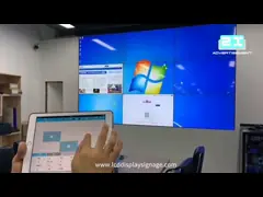 Balises originales de 55 pouces 0,88 mm 3x3 IPS LCD TV LED Affichage murale vidéo 800nits 1080p 4K Mur monté sur le mur