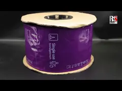 標準 LDPE プラスチックポリバッグ ロールにプリオープン オートバッグ オートバガー