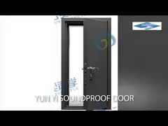 Certificate Security Steel Fire Resistant Door 72mm soundproof Door
