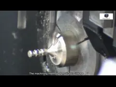 cnc swiss type automatic lathe sm125 horizontal 2 spindle 5 axis  ce
