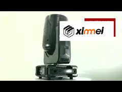 A iluminação da lâmpada é LED de 400w e de 10 canais dmx 5600k.