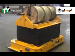 Veículo guiado automático de AGV personalizado Mecanismo de cadeia rígida elétrica Plataforma de elevação Carga 2000kg Direção do volante