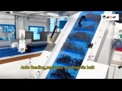 automatic counting and packing machine for plastic rubber plug seal ring