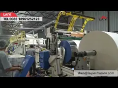 Macchina di laminazione automatica a doppio lato per rivestimento in PE 200 m/min