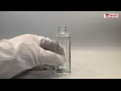 De gepersonaliseerde Verpakking van 100ml Flint Clear Perfume Glass Bottles