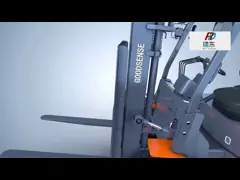 goodsense propane forklift 3.5 ton epa engine lpg gas fuel fork lift 3-6 m lifting height