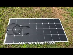 18v 100w sunpower solar panel charger for residential oem