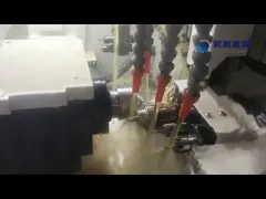 SM205 Macchina a tornio automatico CNC orizzontale di tipo svizzero bianco