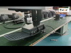 2400lm 15w Solarstraßenlicht geteiltes panneau solaire lampe de rue avec accumulateur