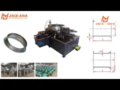 Macchina di produzione di flange per ventilatori assiali