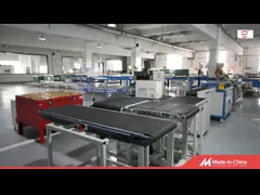 38mm box conveyor motor drive roller with poly-v belt pulley for light and medium duty