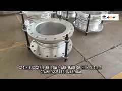 industrial metal durability ripple compensator for pipe expansion and contraction