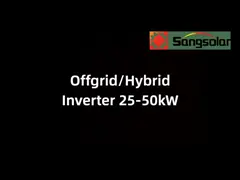 Invertitore ibrido da 25-50kW MHT-25/30/36/40/50K-100 IP65 per installazioni interne ed esterne