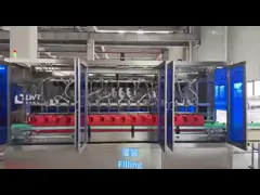 Líneas de producción de llenado de detergentes de 2600 bph máquina de llenado de líquido